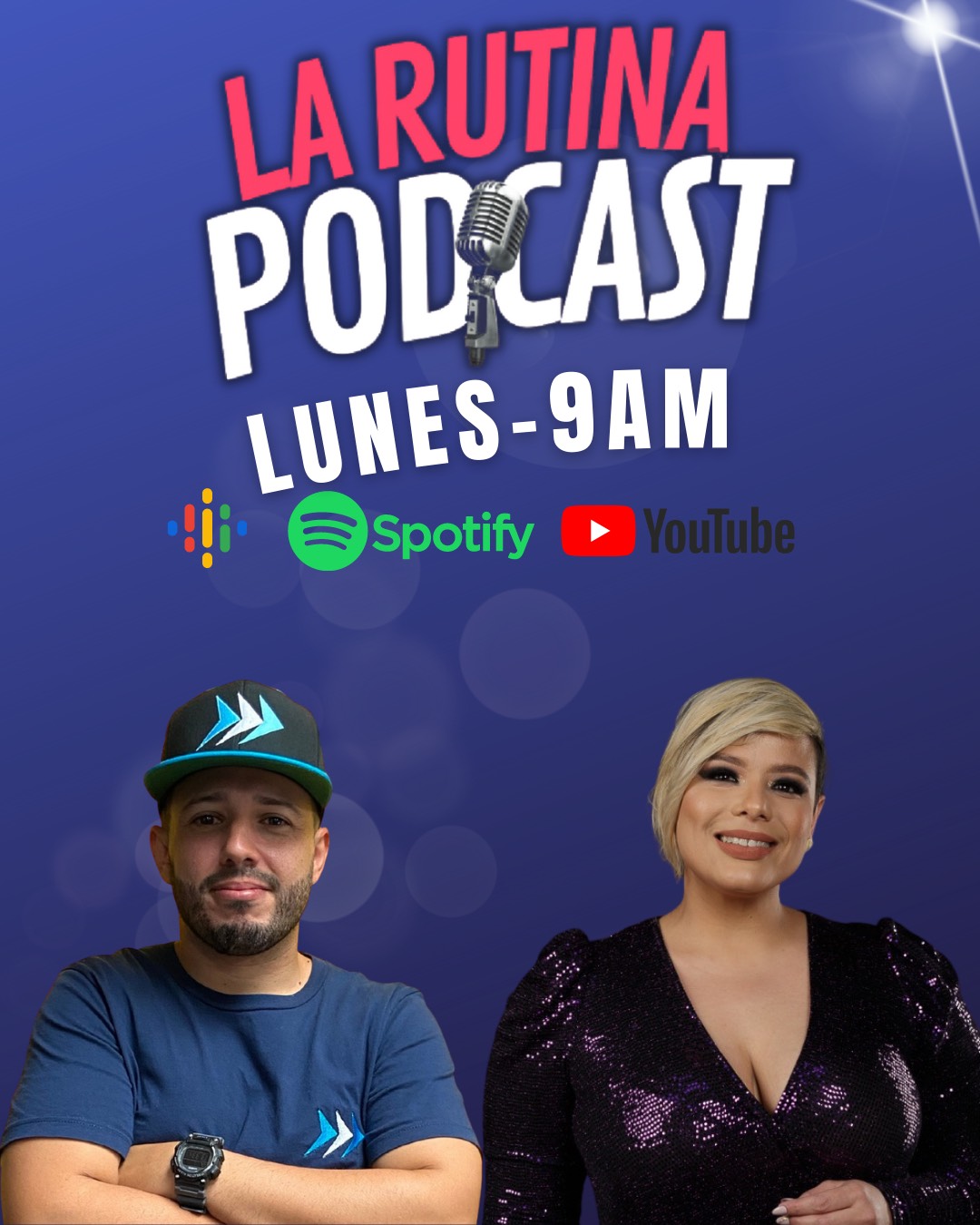 “La Rutina” el podcast de una Dominicana y un Puertorriqueño – Más Vip